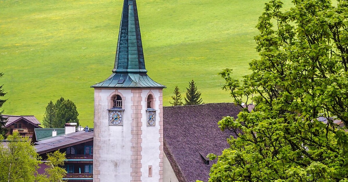 Flachau - Wallfahrtskirche Filzmoos - E-Trekkingbike (20) - BERGFEX ...