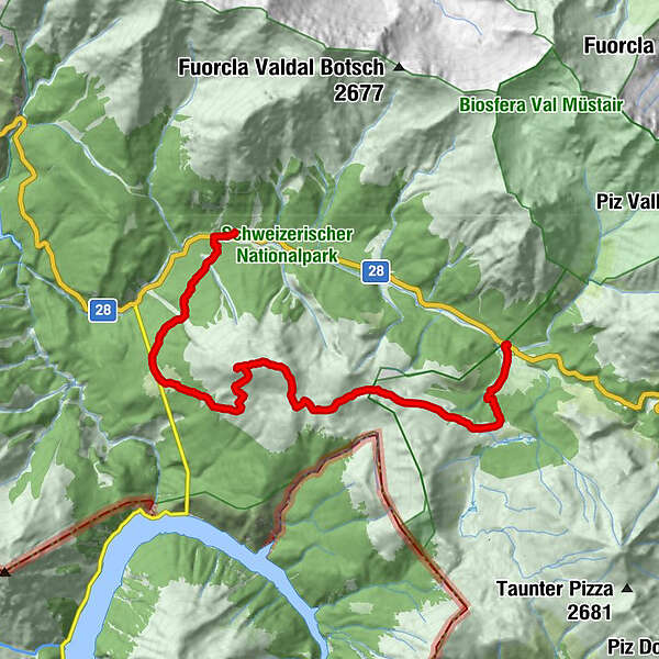 Munt la Schera - Nationalpark - BERGFEX - Wanderung - Tour Graubünden