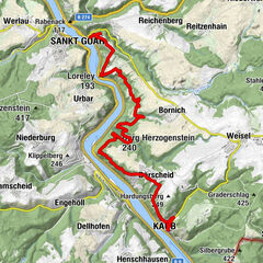 Touren - BERGFEX - Loreley - Wandern Loreley