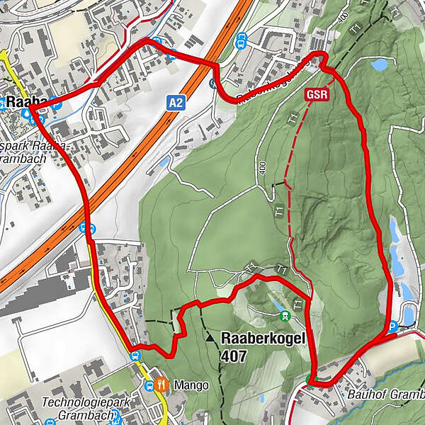 Raaba-Grambach - Raaberkogel - Ortskapelle Raaba - Raabahof - BERGFEX ...