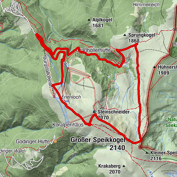 Frantschach-Sankt Gertraud - Großer Speikkogel - Steinschneider ...