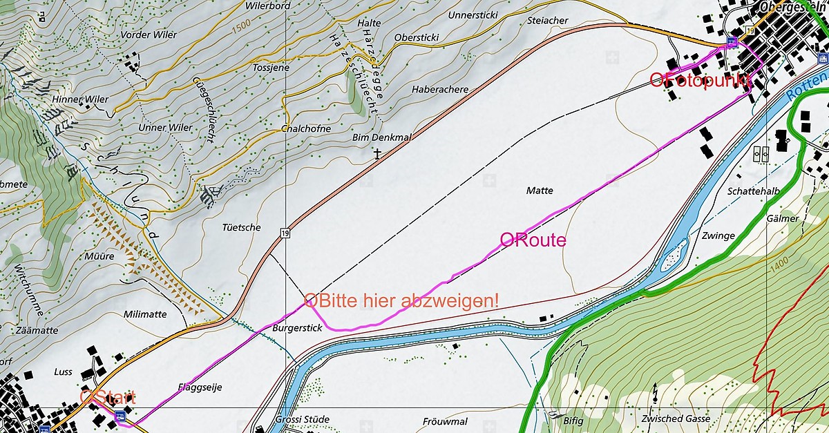 200602 Ulrichen Obergesteln - BERGFEX - Wanderung - Tour Wallis