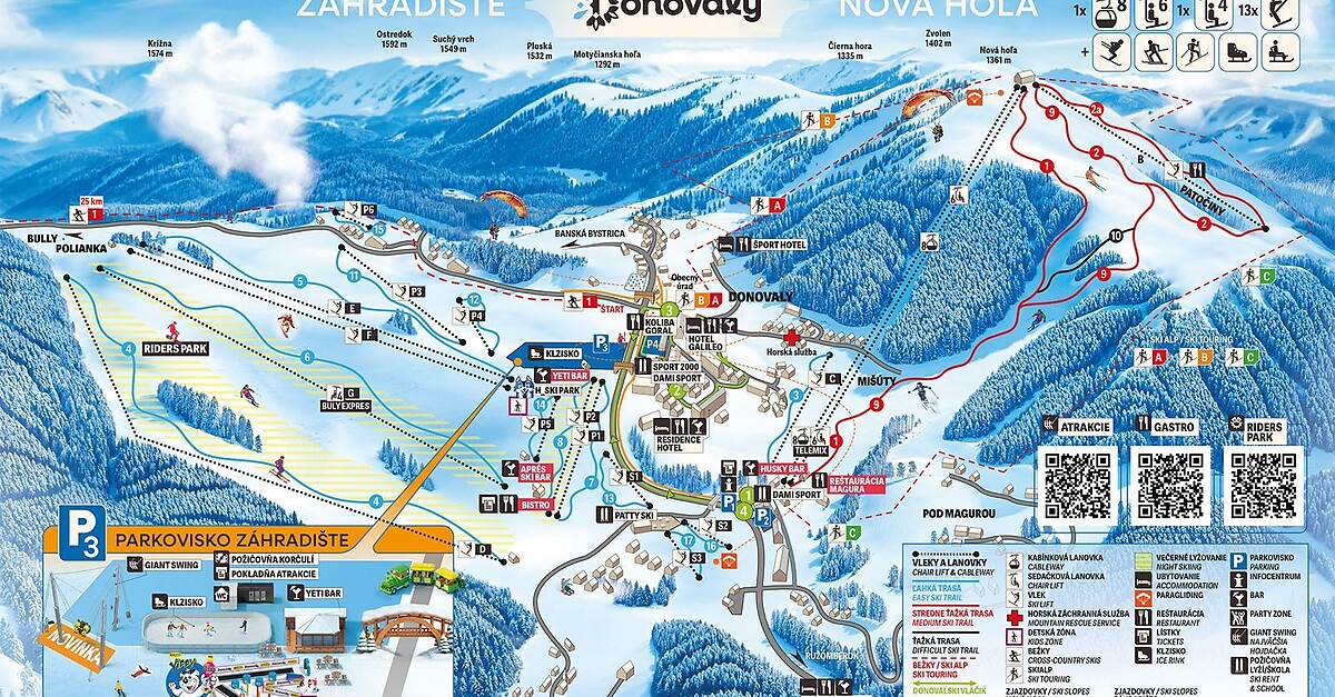 Webové kamery v PARK SNOW Donovaly - bergfex
