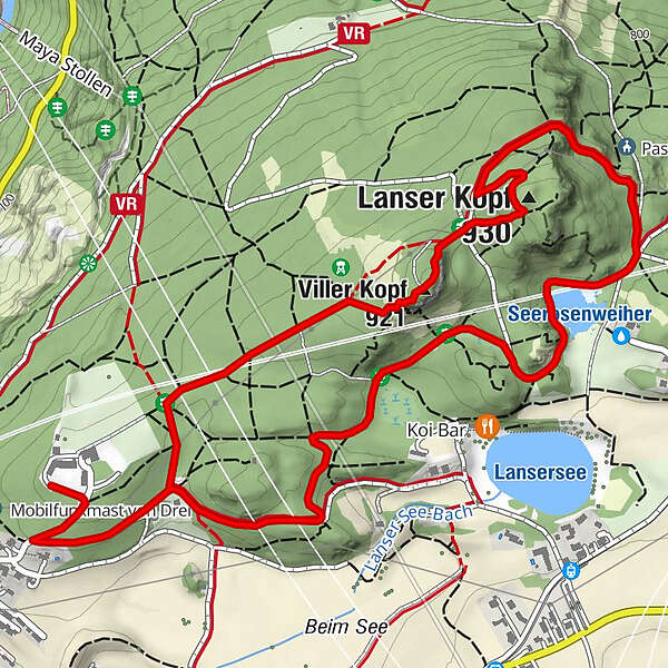 Gemeinde Lans - Viller Kopf - Lanser Kopf - Innsbruck - BERGFEX ...