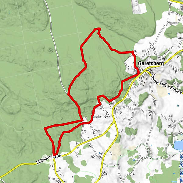 Wanderung Werberg - Geretsberg - Weilhartforst - BERGFEX - Wanderung ...