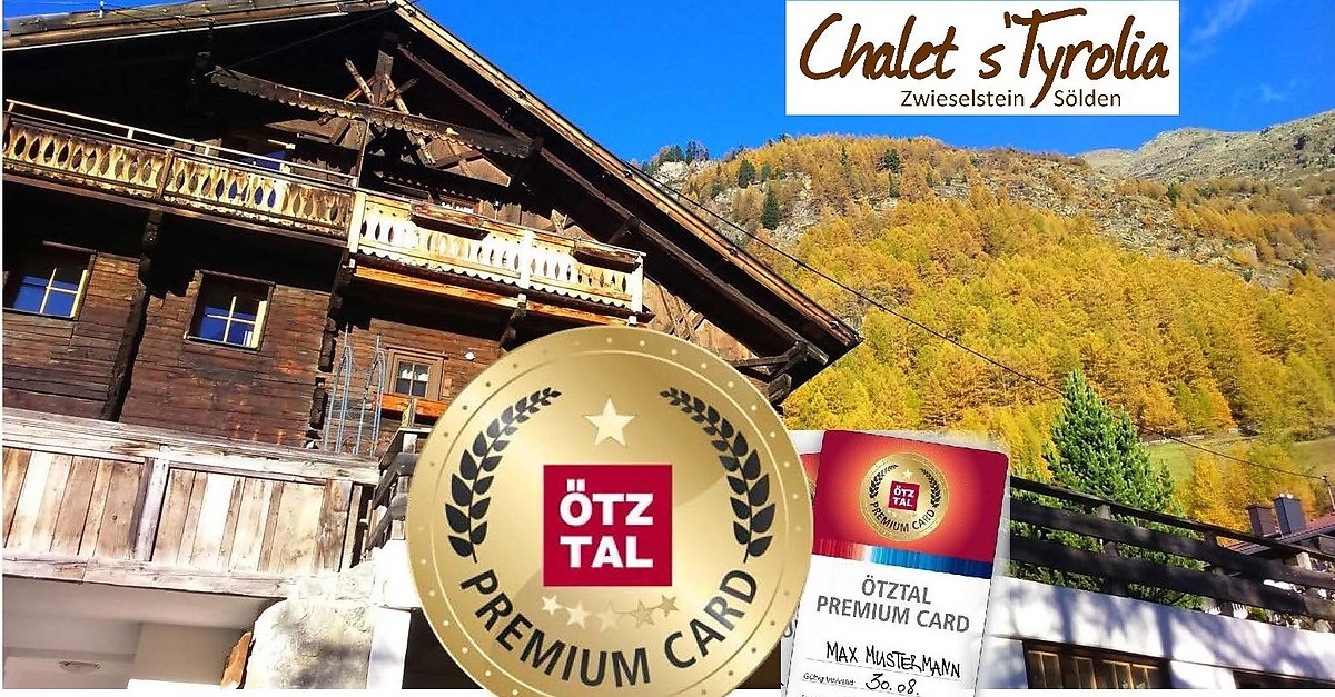 Chalet s'Tyrolia: Ferienhaus / Chalet Sölden / Zwieselstein Ötztal