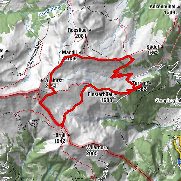 Restaurant Turren - Finsterbüel - Breitenfeld - Mändli - BERGFEX ...