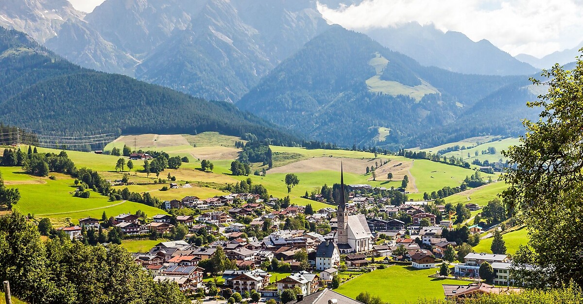 Über den Jufen nach Hinterthal - BERGFEX - Wanderung - Tour Salzburger Land