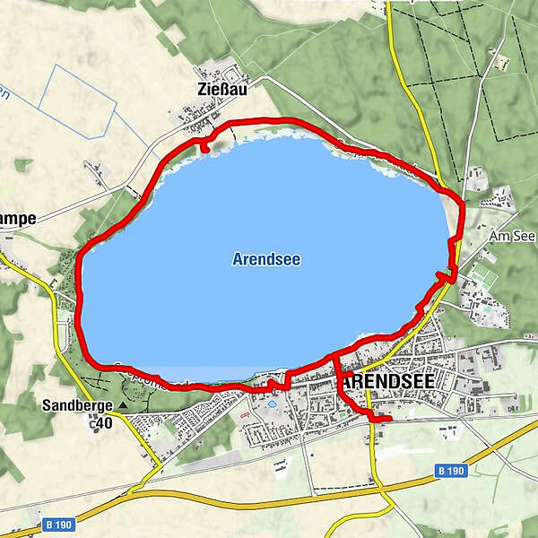 Tour der Romanik Kloster Arendsee - BERGFEX - Wanderung - Tour Sachsen ...