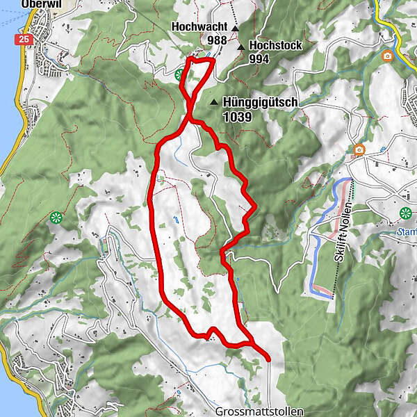 20210117 Zugerberg - BERGFEX - Wanderung - Tour Luzern - Vierwaldstättersee