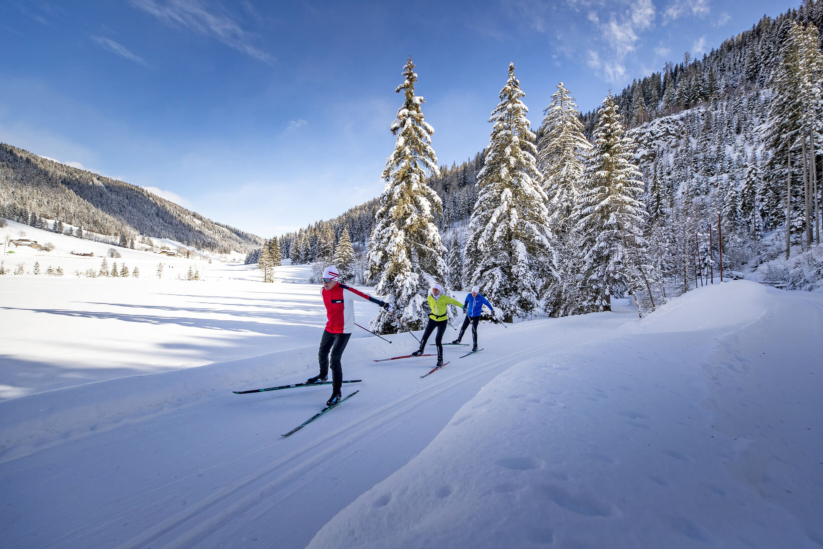 BERGFEX: Trail Map Region Murau: Cross-country skiing Region Murau