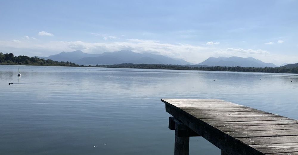 Simssee - Chiemsee - BERGFEX - Mountainbike - Tour Bayern