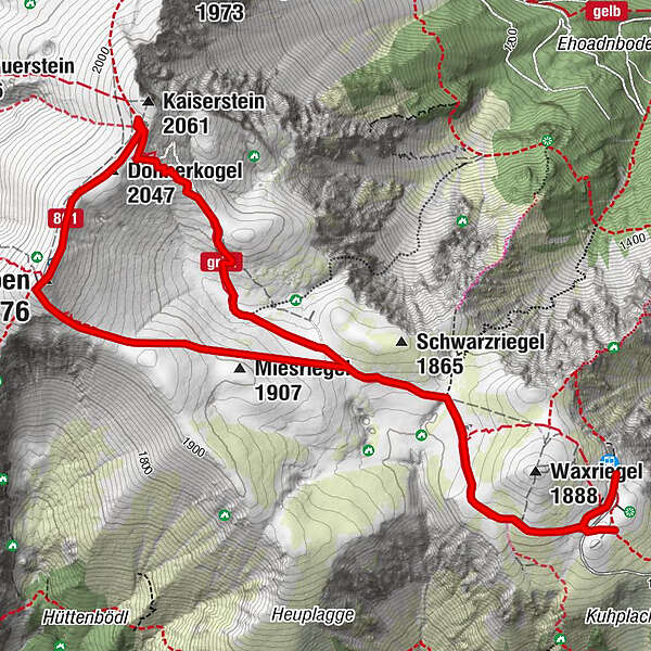 Plateauwanderung Hochschneeberg/ Klosterwappen - BERGFEX - Wanderung ...