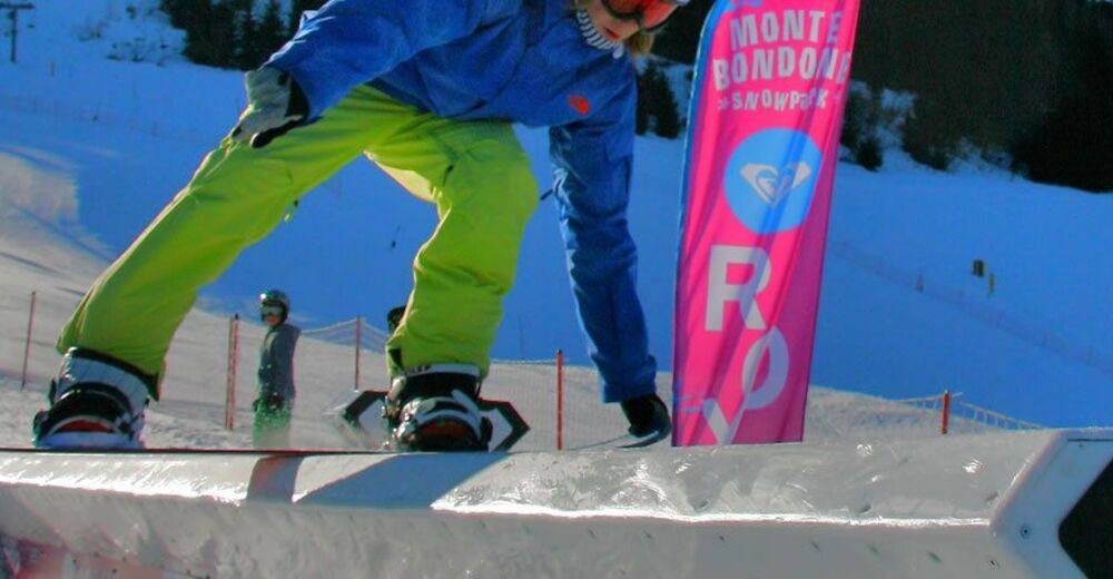 Snowpark Snowpark Monte Bondone - Funpark Snowpark Monte Bondone - Park ...