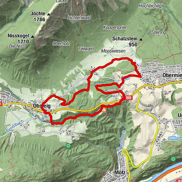 Obsteig - Barbies - BERGFEX - Wanderung - Tour Tirol