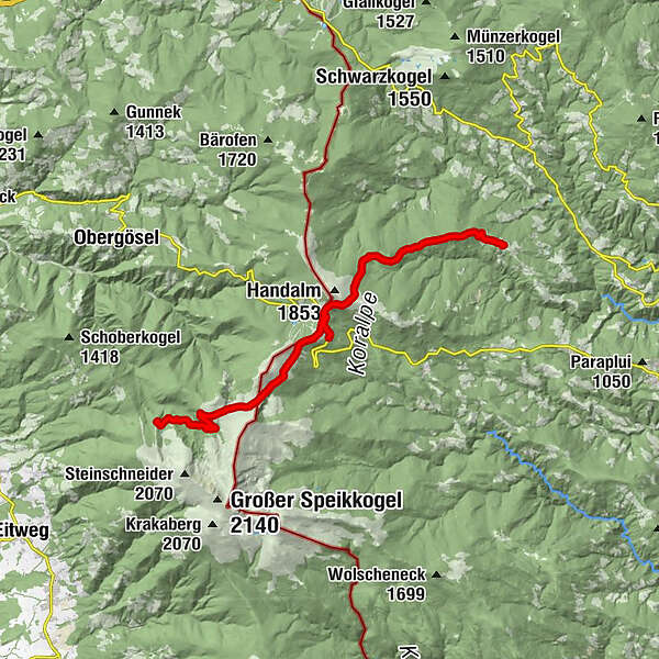 Frantschach-Sankt Gertraud - Weinofen - Mittereggerkogel - Osterwitz ...