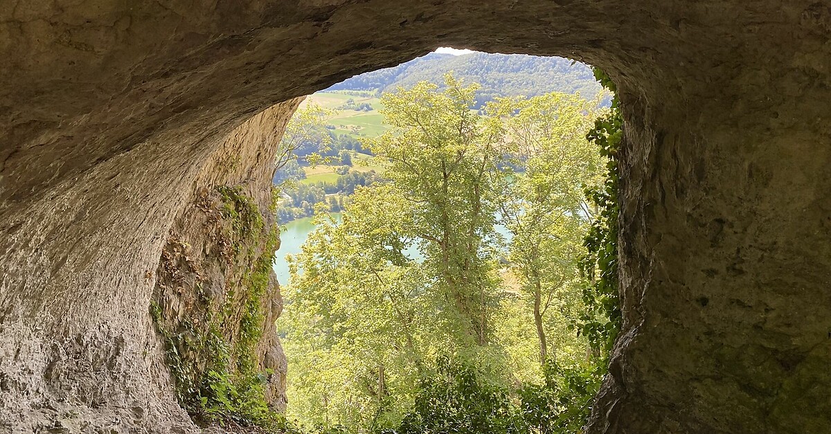 Happurger Stausee + Hohler Fels - BERGFEX - Wanderung - Tour Bayern
