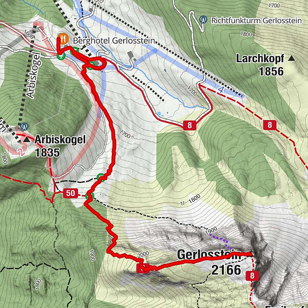 Berghotel Gerlosstein - Gerlosstein - Bergstation Gerlossteinbahn ...