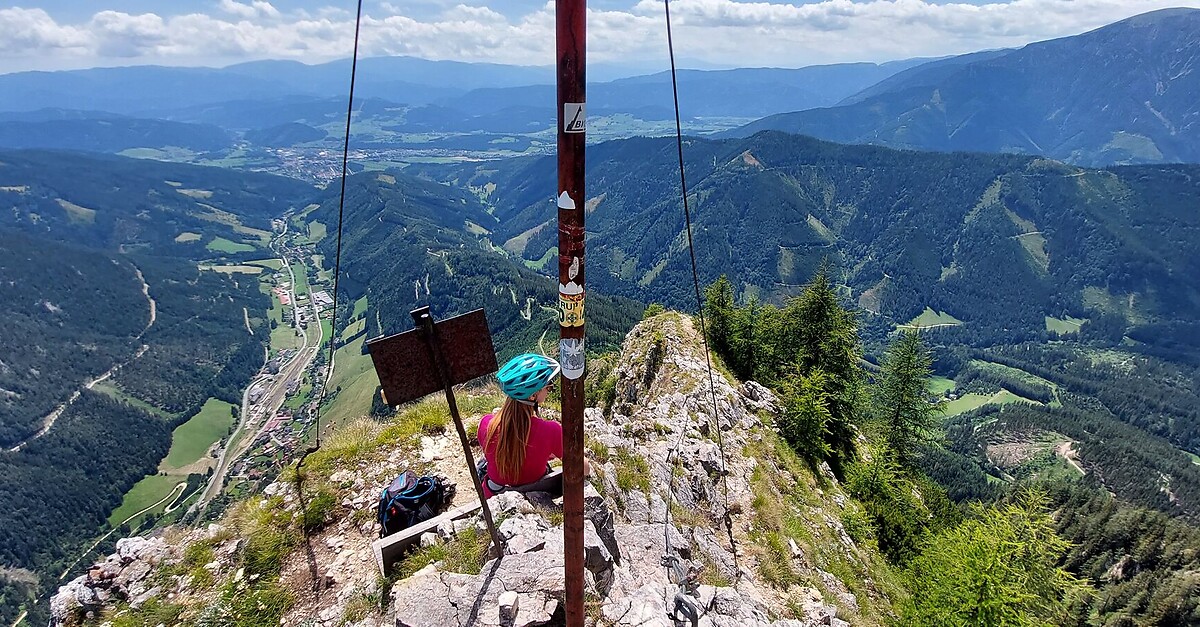 Hirnalm -> Grete-Klinger-Steig -> Eisenerzer Reichenstein -> Hirnalm ...