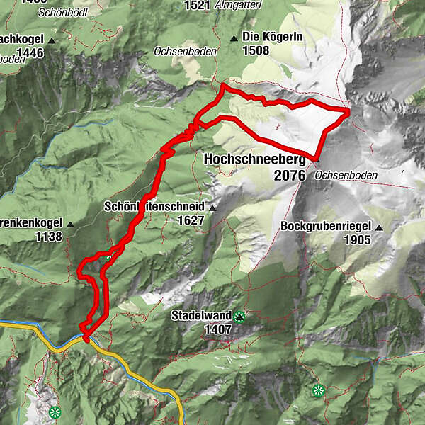 Weichtalklamm auf den Hochschneeberg - BERGFEX - Wanderung - Tour ...