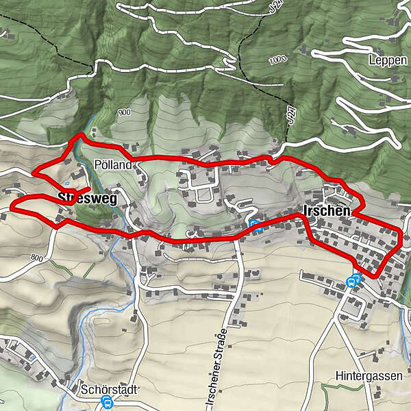 Landhof Irschen: Kräutergarten Irschen Runde - BERGFEX - Wanderung ...