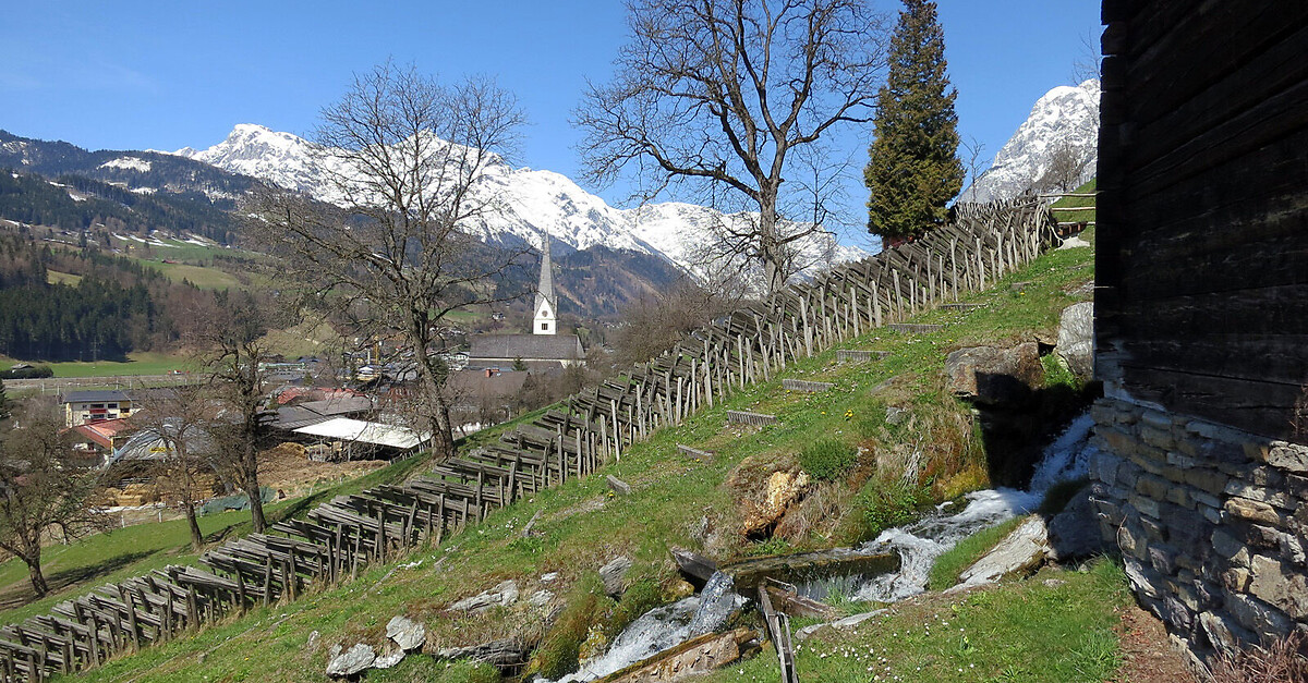 Von Pfarrwerfen nach Bischofshofen - BERGFEX - Wanderung - Tour ...