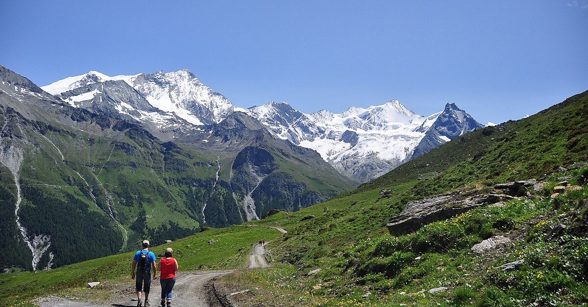 Zinal: Zigzag Sorebois - BERGFEX - Wanderung - Tour Wallis