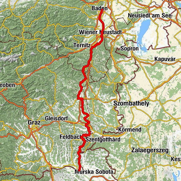 EuroVelo 9: mit dem Fahrrad durch Österreich - BERGFEX - Cycling - Tour ...