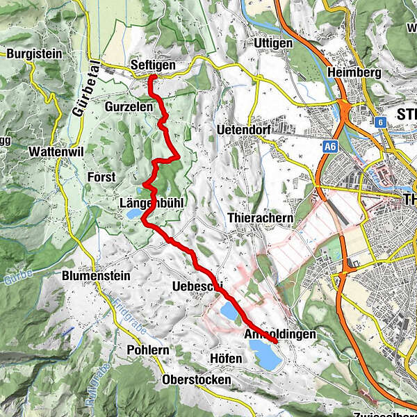Seftigen - Bijou - Kirche Amsoldingen - Amsoldingen - BERGFEX ...