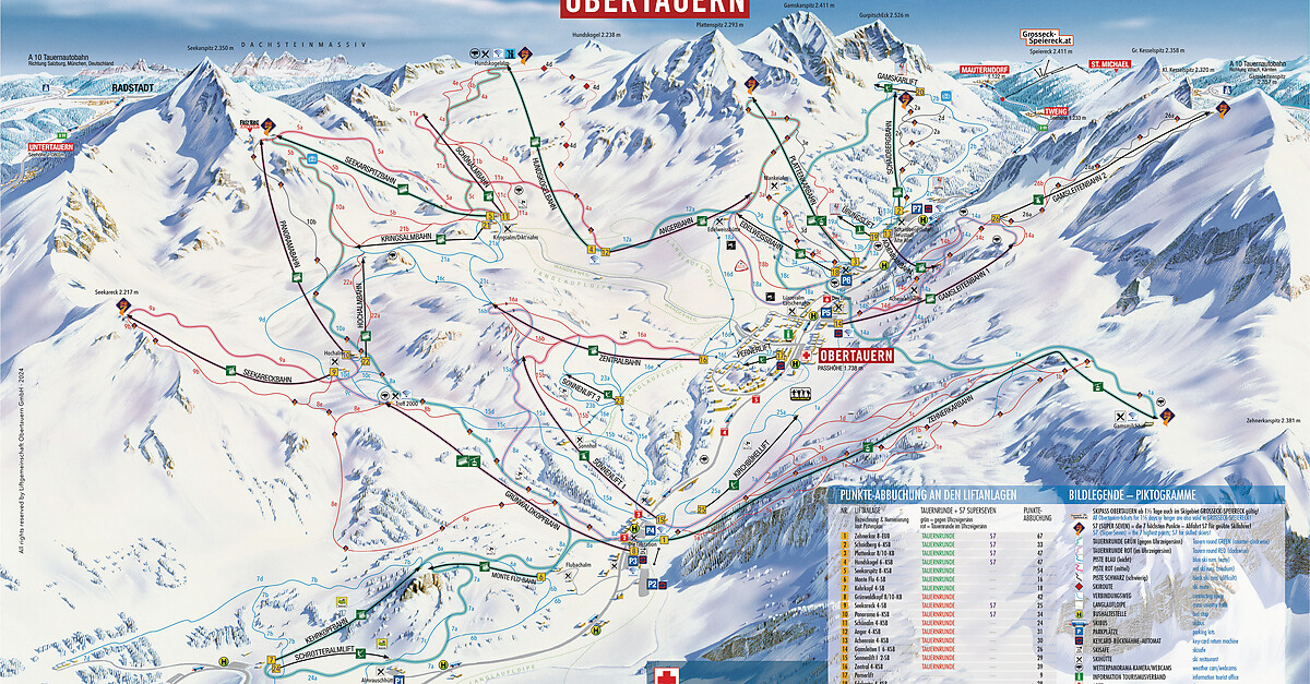 BERGFEX: Ski resort Obertauern - Skiing holiday Obertauern