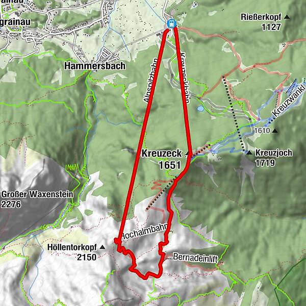 2022-09-20 Osterfelder, Garmisch - BERGFEX - Wanderung - Tour Bayern