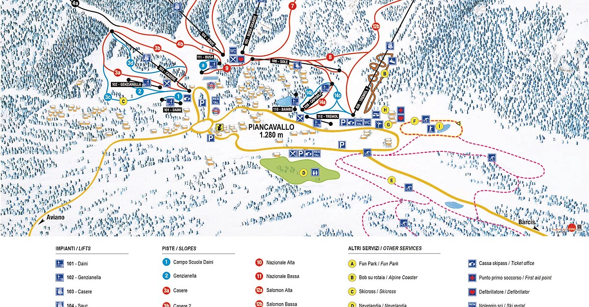 BERGFEX: Skigebiet Piancavallo - Skiurlaub Piancavallo