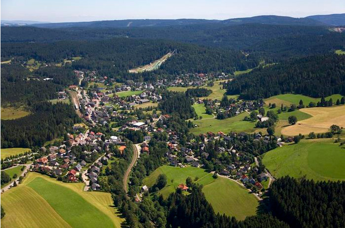 BERGFEX: Panoramakarte Hinterzarten: Karte Hinterzarten - Alm ...