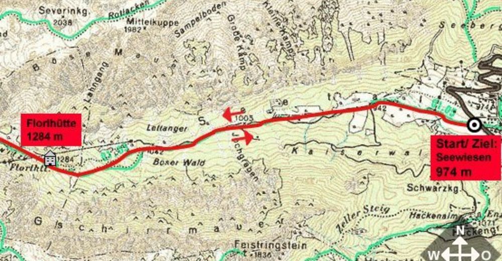 Seewiesen: Hochschwab - BERGFEX - Wanderung - Tour Steiermark