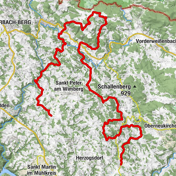 Granitland Tag 2 - BERGFEX - Mountainbike - Tour Oberösterreich
