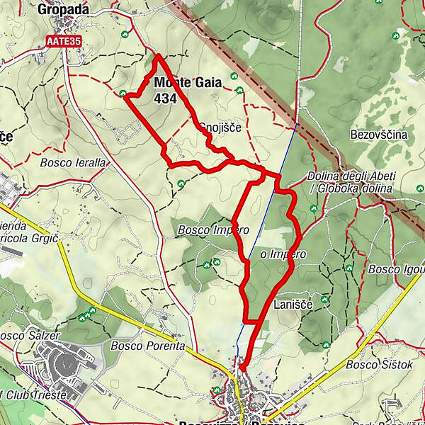Basovizza / Bazovica - Monte Gaia - Abisso del Monte Gaia - Abisso II ...