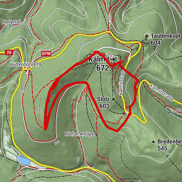 Maikammer - Kalmit - Kalmithaus - BERGFEX - Wanderung - Tour Rheinland ...