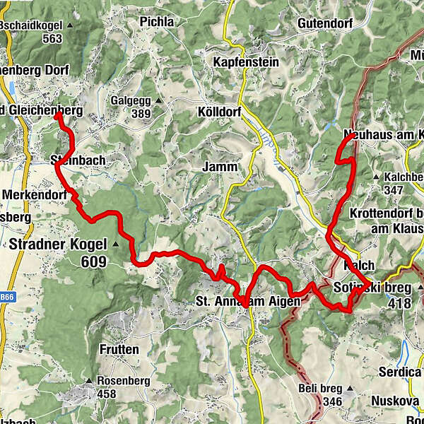 Bad Gleichenberg - Schemmingkapelle - Rotterberg - Gasthaus Koller ...