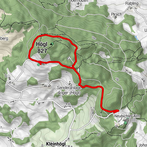 Anger - Högl - Stroblalm - Berggasthaus Stroblalm - BERGFEX - Wanderung ...