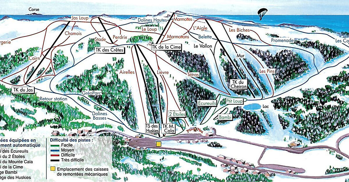 BERGFEX: Noleggio sci Gréolières-Les-Neiges - Online Noleggio snowboard