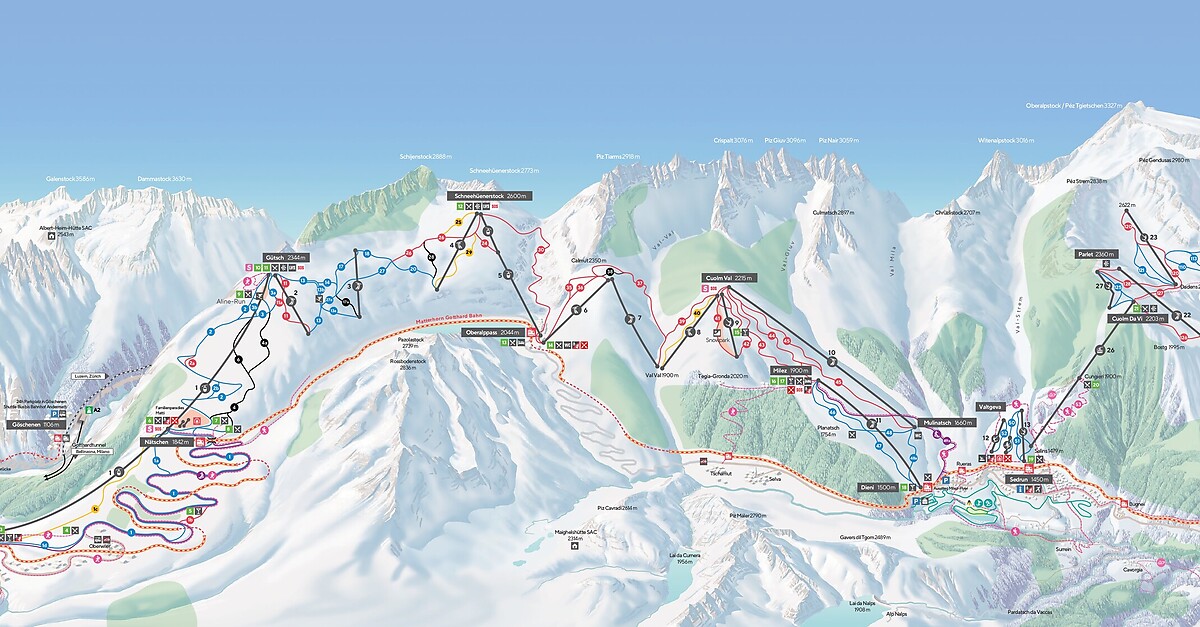 BERGFEX: Skigebiet Realp - Skiurlaub Realp