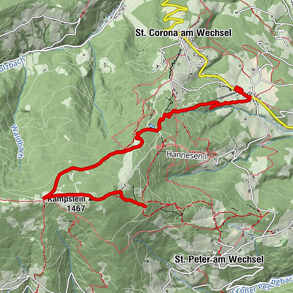 Herrgottschnitzerhütte - Kampstein - Almrauschhütte - Gemeinde St ...