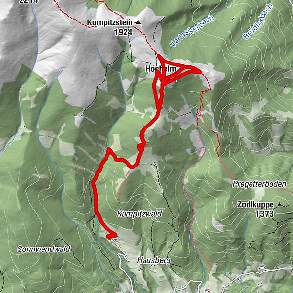 Seckau - Hochalm - BERGFEX - Wanderung - Tour Steiermark