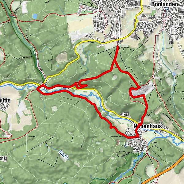 Plattenhardt Uhlbergturm-Neuenhaus-Burkardsmühle - BERGFEX - Wanderung ...