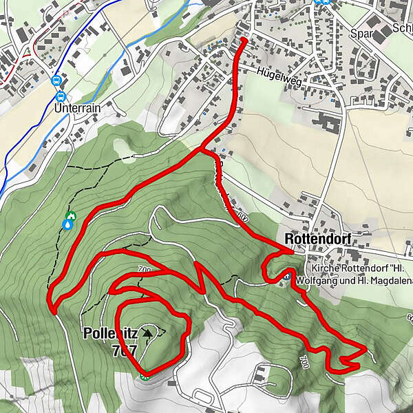 Feldkirchen in Kärnten - Rottendorf - Pollenitz - Lindl - BERGFEX ...