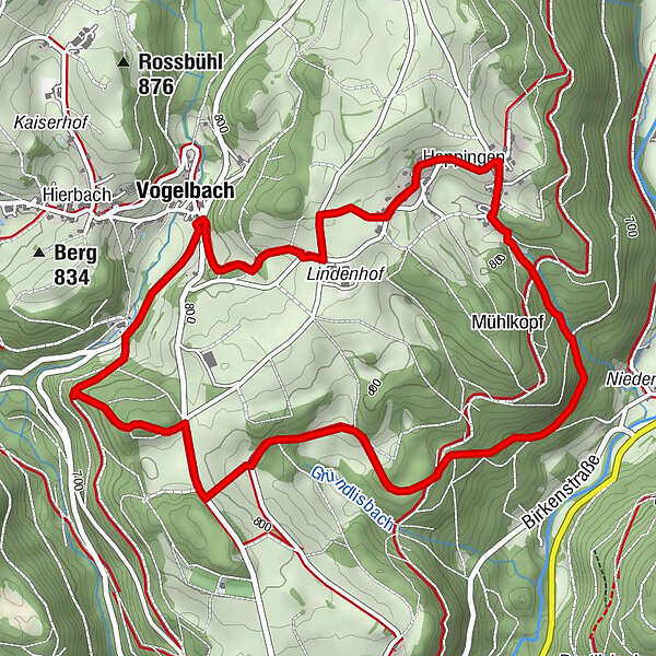 Dachsberg 04: Von Vogelbach durch idyllische Täler - BERGFEX ...