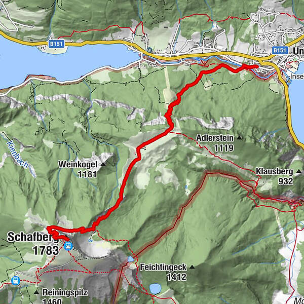 Mühlleiten - Himmelspforte - Schafberg - Hotel Schafbergspitze ...