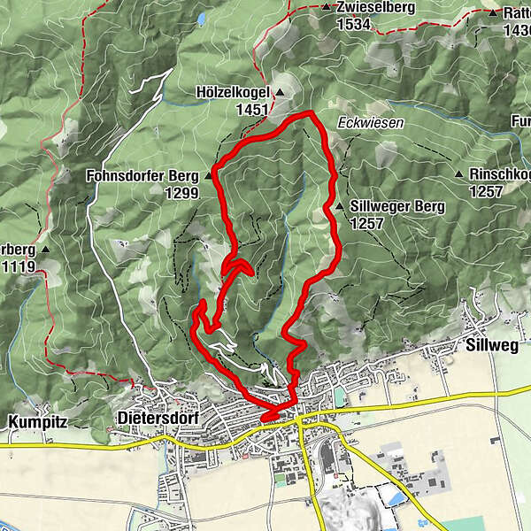 Fohnsdorf - Fohnsdorfer Berg - Brundl - BERGFEX - Wanderung - Tour ...