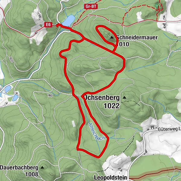 Liebenau - Schneidermauer - Leopoldstein - BERGFEX - Wanderung - Tour ...