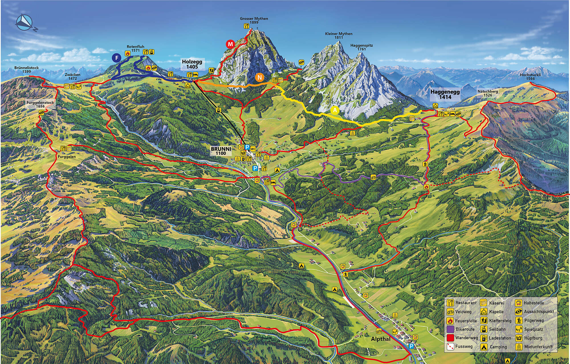 BERGFEX: Brunni-Alpthal: Holiday Brunni-Alpthal - Travel Brunni-Alpthal